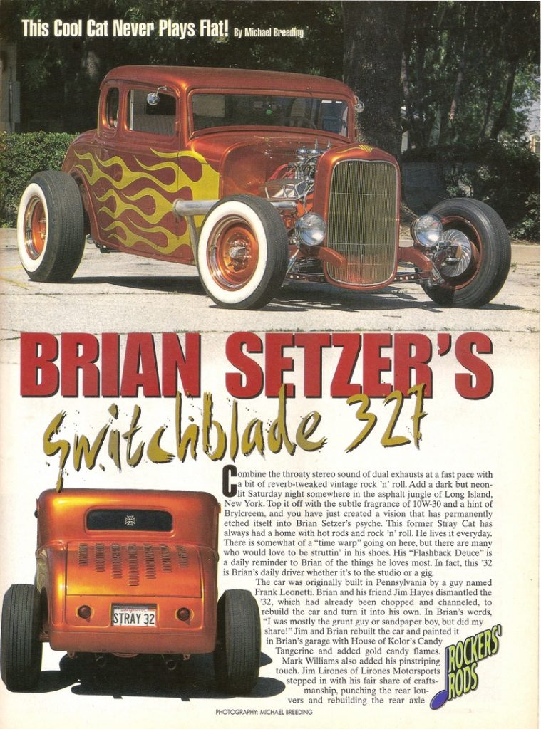 Switchblade 327: 1932 Ford Coupe Брайана Сетцера - Rock This Town